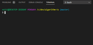 VS Code | 기본 터미널 경로 변경하는 방법 | cckn's Devlog